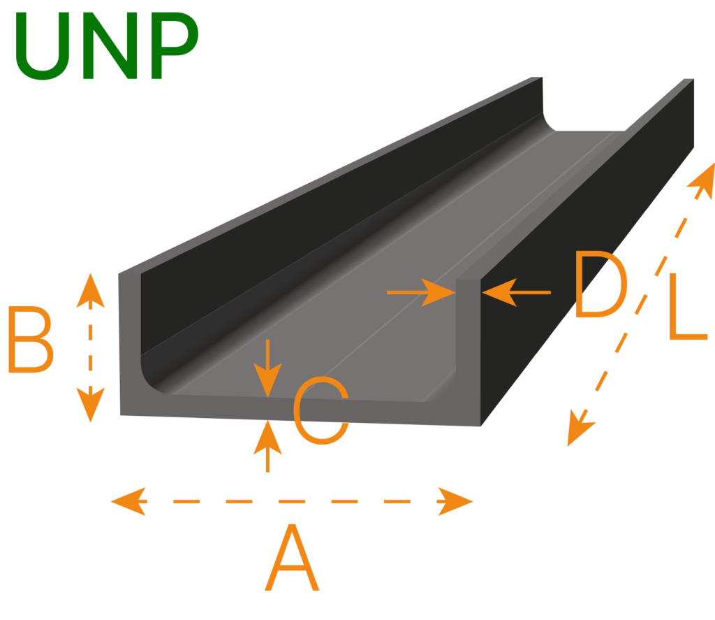 Köp UNP balk - Stålbalk för konstruktion | Armeringdirekt